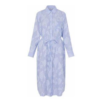 Masai Femme, Robes, Bleu, Taille: 42 FR Robe chemise