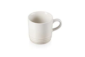 LE CREUSET Cappuccino Becher aus Steinzeug, 200 ml, Meringue, 70303207160099