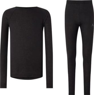 McKinley McKINLEY Hero T-Shirt, Melange/Black Night, 42 Femme