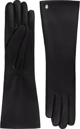 Roeckl Handschuhe - Handschuhe Venedig - Gr. 7,5 - in Schwarz - f&uuml;r Damen