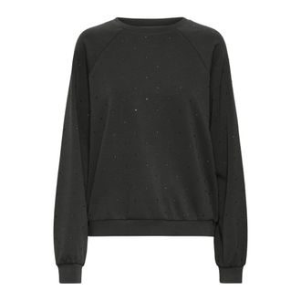 Ichi Ichi, Damen, Sweatshirts & Hoodies, Schwarzk, LGr&ouml;&szlig;e