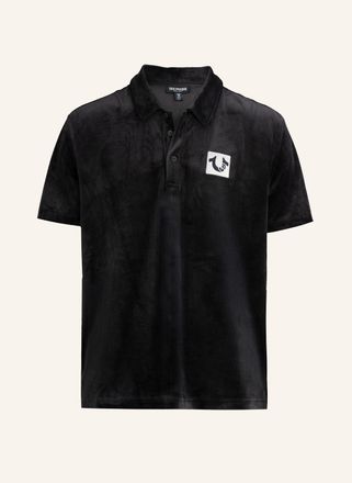 True Religion Poloshirt schwarz