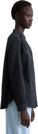Marc O'Polo Langarmbluse aus softem Baumwoll-Satin