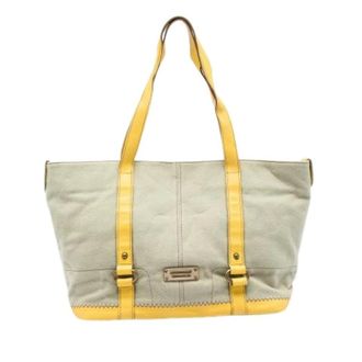 Burberry Sac cabas en toile Pre-owned - Femme - Pre-owned - Beige - Taille: ONE Size
