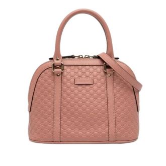 Gucci Pre-owned Satchel - - Pre-owned - Damen - Rosa - ONE SIZE