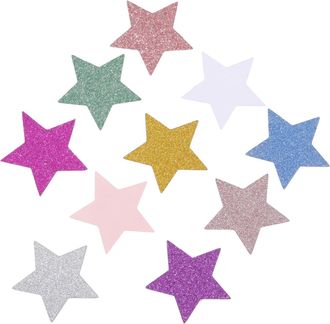 BESPORTBLE 300 St&uuml;ck Buntes Partykonfetti Mischform Glitzernde Papierstreusel Dekoration f&uuml;r Hochzeit Festival Silvester Kindergeburtstag DIY Accessoires