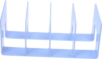 PartyKindom Desktop Datei Organizer Fächer aus Modernes Platzsparendes Aufbewahrungsregal für Bücher Dokumente und Akten Leichter Stabiler Schreibtisch Organizer 