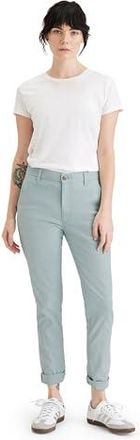 Dockers Weekend Chino Slim Casual Chino Femme Harbor Gray Lightweight 27 Tall, Gris Clair, 27 Tall