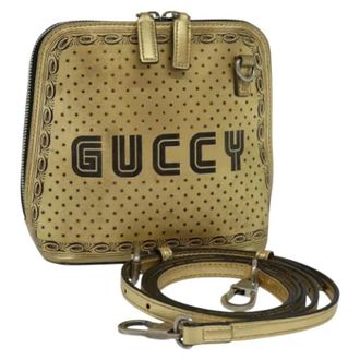 Gucci Pre-owned Leder gucci-taschen - - Pre-owned - Damen - Gelb - ONE SIZE