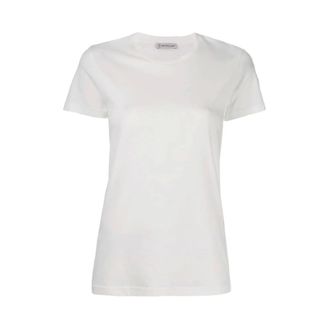 Moncler Femme, Tops, Blanc, Taille: 36 FR H2 093 8C73200 V8058 033 T-Shirt