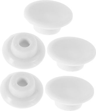 Cabilock 5 Stück Gummistopfen für Gefrierschrank Ablaufloch wasserdichte Leck Gummipfropfen für Kühlschrank und Gefrierfach Kompakt Schnell Dichtend Einfache M