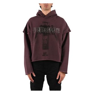 Purple Iron Gospel Nailheads Sweat &agrave; capuche - Homme - Sweatshirts et sweats &agrave; capuche - Brun - Taille: 2XL