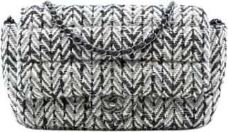 Chanel Sac bandouli&egrave;re classique Pre-owned - Femme - Pre-owned - Gris - Taille: ONE Size
