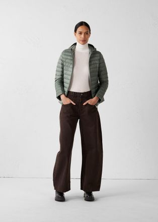 Jott Doudoune l&eacute;g&egrave;re &agrave; capuche Vert sauge Cloe - Taille XXL