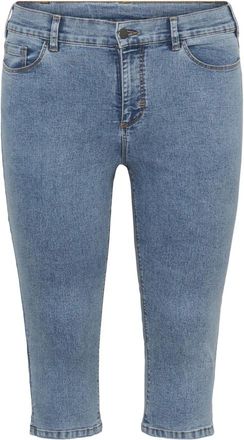 Kaffe Curve Femme, Jeans, Bleu, Taille: 56 FR Cropped Jeans