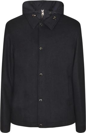 Woolrich Homme, Manteaux, Noir, Taille: M Veste à capuche