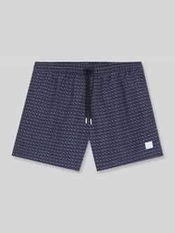 HUGO BOSS Regular Fit Badeshorts mit Logo-Patch Modell VIBE