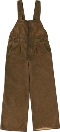 Uma Wang UMA Wang, Femme, Combinaisons et Ensembles, Brun, Taille: 40 FR Salopette Panda