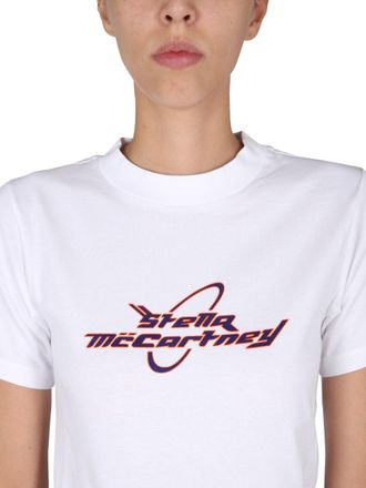 Stella McCartney Logo Print T-Shirt - White