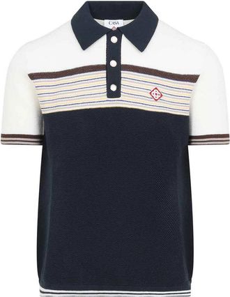Casablanca Poloshirt - Dunkelblau