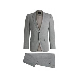 HUGO BOSS H-Huge 2Pcs-224 Anzug - - Suits - Herren - Grau - 2XL