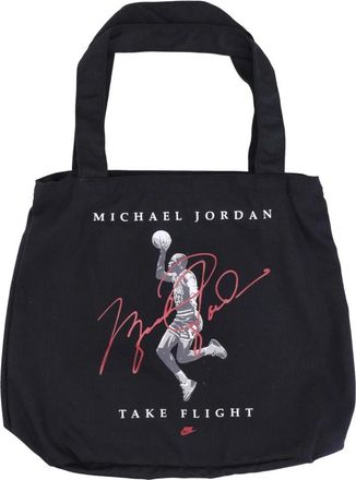 Nike Jordan Canvas Tote Bag - - Sport - Herren - Schwarzk - ONE SIZE