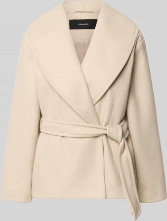 Vero Moda Regular Fit Kurzmantel mit Bindeg&uuml;rtel Modell ANNE