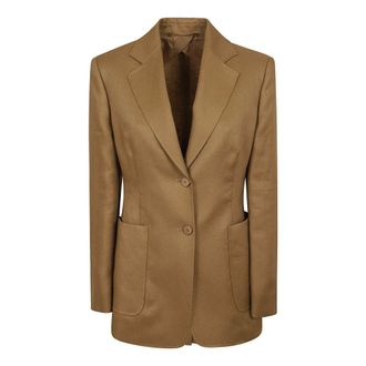 Max Mara Femme, Vestes, Beige, Taille: 34 FR Volont&agrave; Blazer