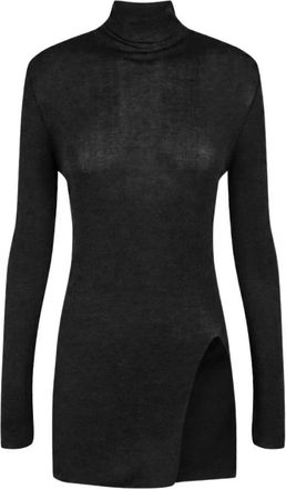Cortana Tiva Rollkragenpullover - - Knitwear - Damen - Schwarzk - XS