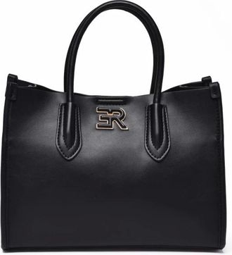 Ermanno Scervino Femme, Sacs, Noir, Taille: ONE Size Medium Tote Tiny