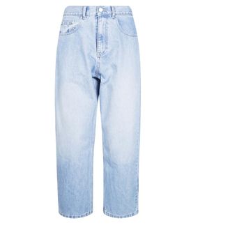Arte Homme, Jeans, Bleu, Taille: L Bleach Baggy Pants