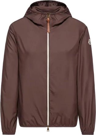 Moncler Femme, Vestes, Brun, Taille: 38 FR Veste L&eacute;g&egrave;re