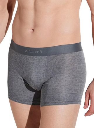 Zimmerli Herren Trunk grau Viskose/Modal unifarben