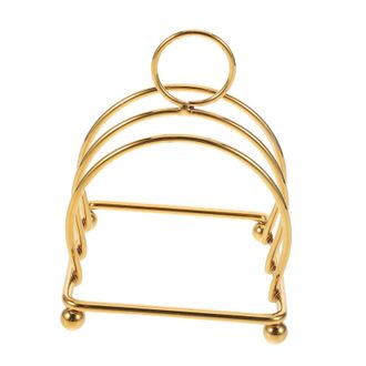 Valiclud Edelstahl Toast Rack Multifunktional Brotregal für Scheiben und Sandwiches Stabiler Frühstücksständer Robustes Leicht zu Reinigendes Backzubehör Viels