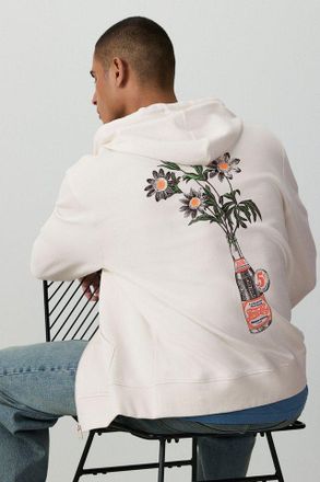 Next Kapuzenpullover Rei&szlig;verschluss-Kapuzenjacke mit Grafik, Pepsi (1-tlg)