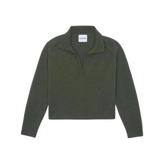 Kujten Aenora Pullover - - Knitwear - Damen - Gr&uuml;n - L