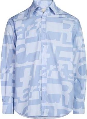 Arte Chemise imprim&eacute; chiffres all over en coton