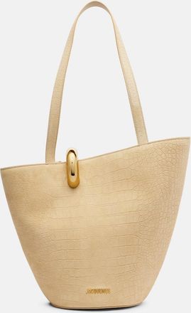 Jacquemus Tote Bag Le Bambola aus Veloursleder