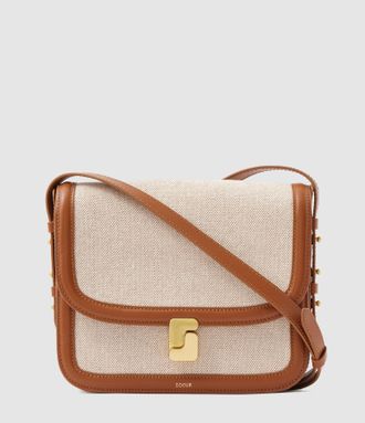 SOEUR Sac Bellissima Maxi &Eacute;cru Naturel