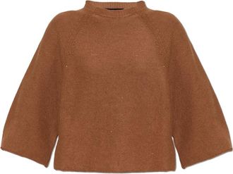 Fabiana Filippi Femme, Pulls, Brun, Taille: 42 FR Sequin Sweater