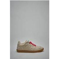 Ganni Canvas Raw Edge Sneakers