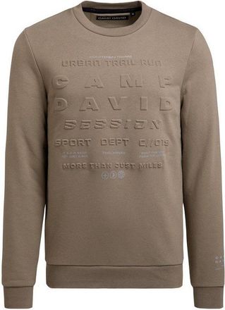 Camp David Sweater mit Baumwolle