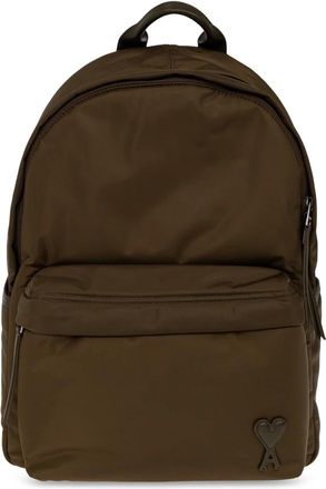 Ami Marcel Backpack - unisex - Sacs - Vert - Taille: ONE Size