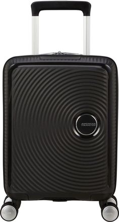 American Tourister Soundbox Mini - Spinner XS, Kindergepäck, 47 cm, 22 L, Schwarz (Bass Black)