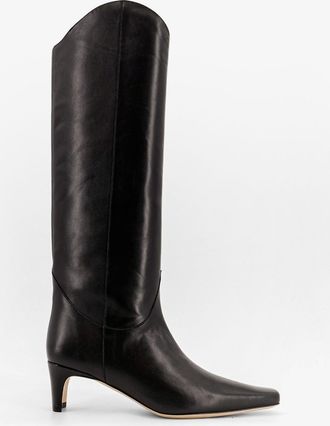 Staud Western Wally leather boot - STAUD - gender_Woman