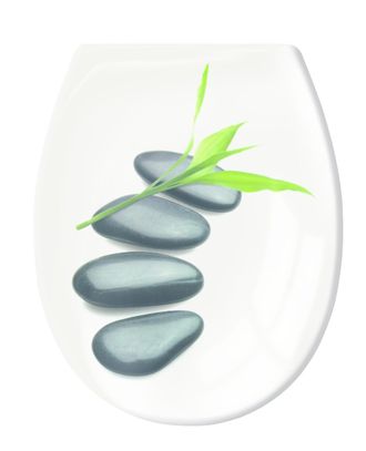 Kleine Wolke 1825148075 WC-Sitz Zen, 37 x 45 cm, multicolor