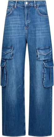 Liu Jo Femme, Jeans, Bleu, Taille: W27 Cargo Jeans