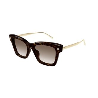 Alexander McQueen Authentische Brille mit Premium-Qualit&auml;t - - Accessories - Damen - Braun - 52 MM