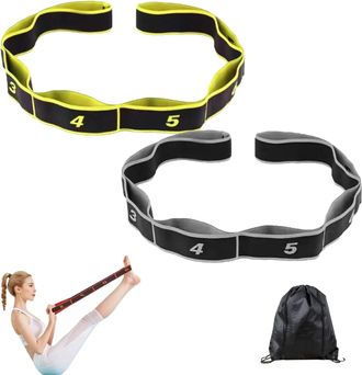 Generic 2026 Fitness Resistance Band for Stretching and Yoga, Number Resistance Band for Glutes, Stretch Bands for Exercise, for Yoga, Stretching, Pilates, Fi