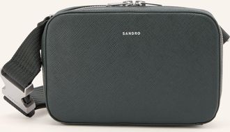 Sandro Sandro Saffiano-G&uuml;rteltasche gruen